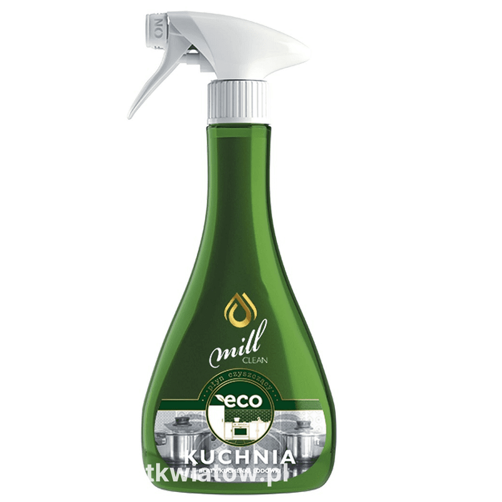 ECO Płyn czyszczący do kuchni - blaty, kuchenki, lodówki - Mill Clean - 555 ml - Sklep Świat ...