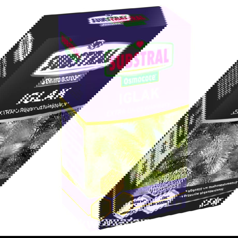 Nawóz EXTRA długo działający do iglaków Osmocote - Substral - 1,5 kg - Sklep Świat Kwiatów ...